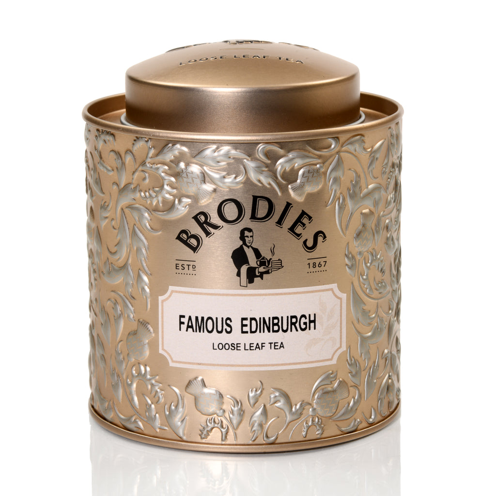 Brodies Famous Edinburgh Loose Tea Tin 125g | Gretna Green Shopping