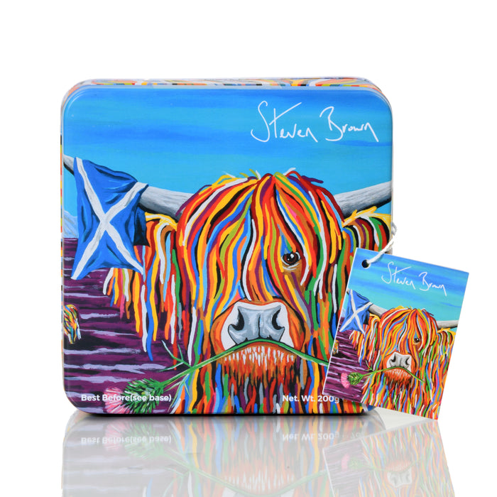 Gardiners Hamish McCoo Whisky Fudge Tin 200g | Gretna Green Shopping
