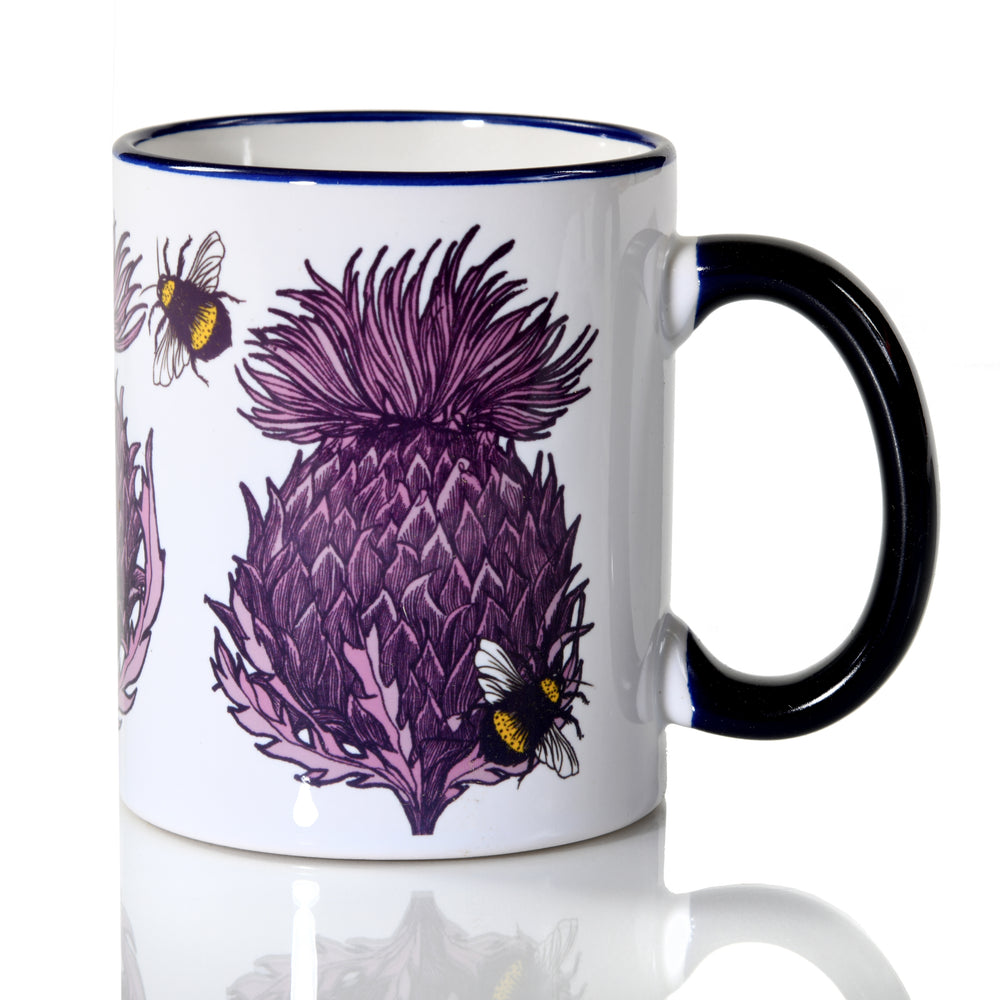 Scottish Thistle Chunky Mug | Gretna Green Shopping