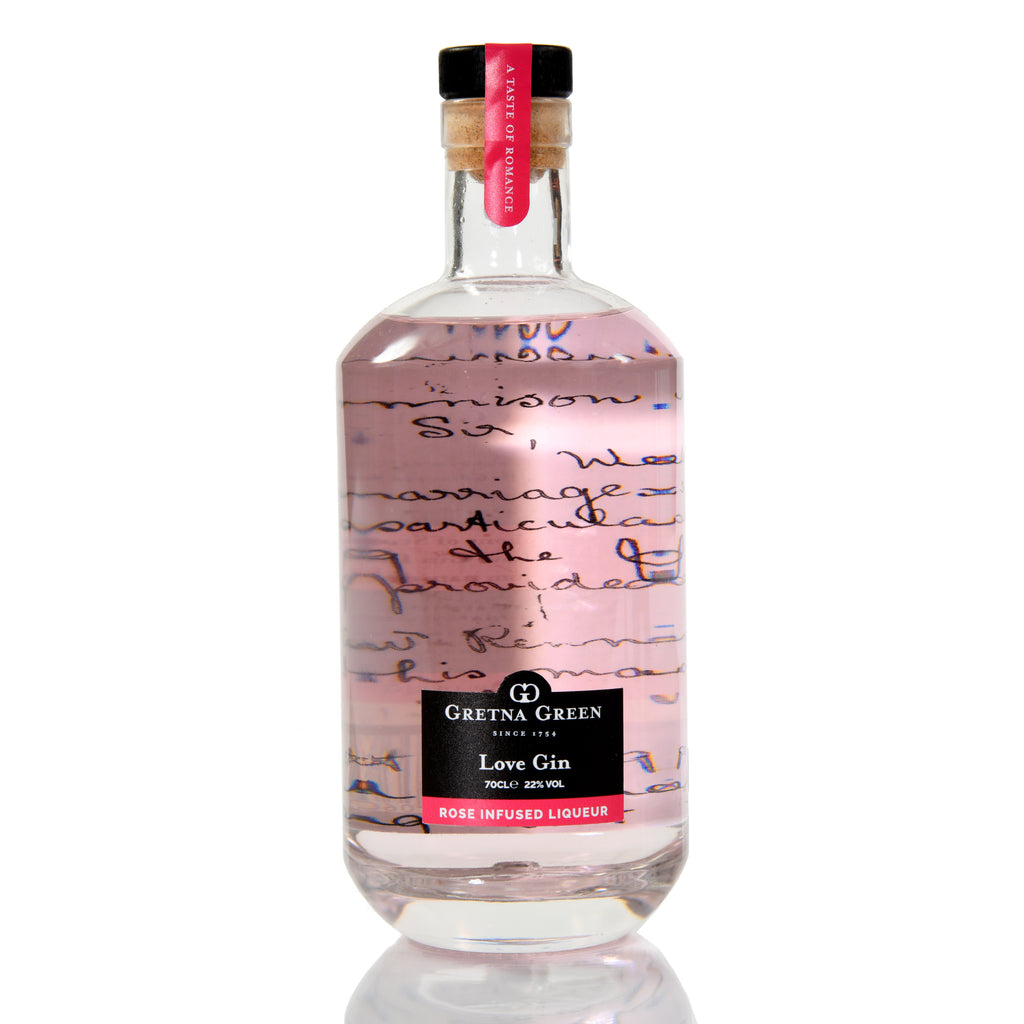 Gretna Green Love Gin Liqueur 70cl | Gretna Green Shopping