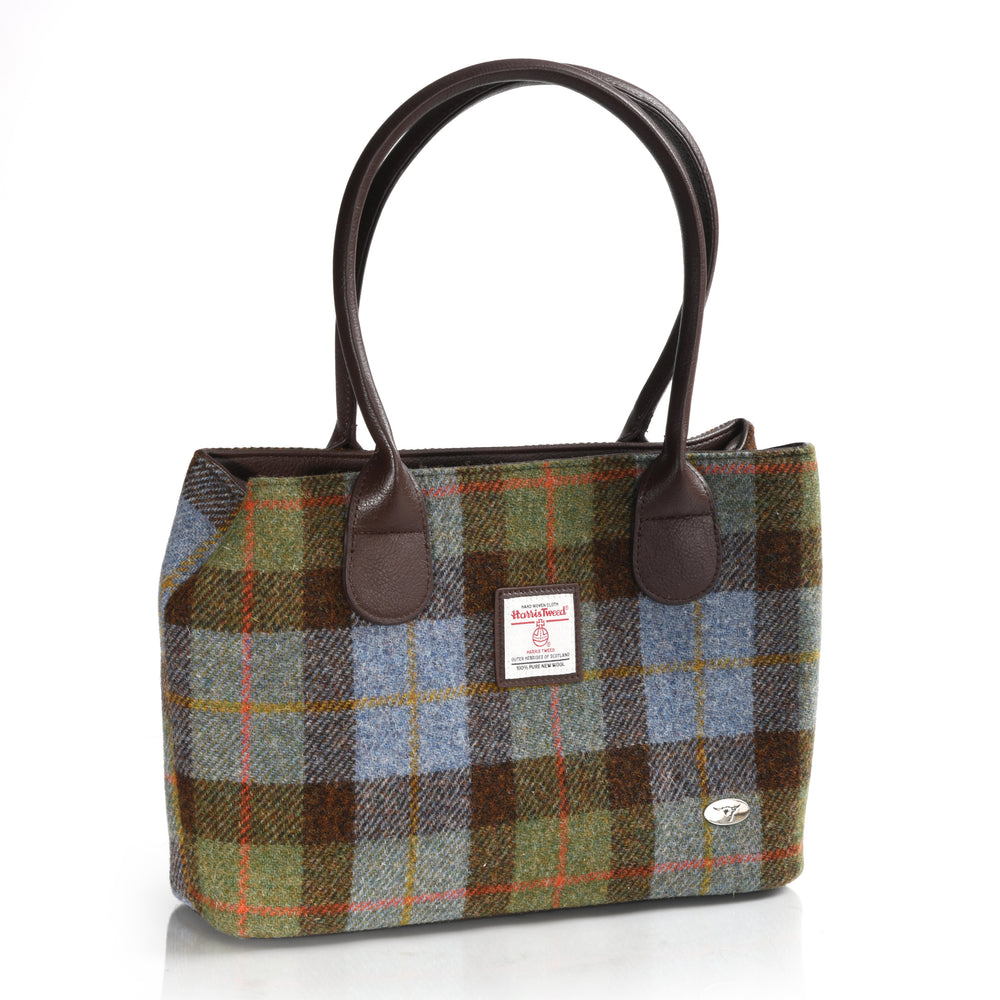 Harris Tweed Cassley Handbag Macleod Tartan | Gretna Green Shopping