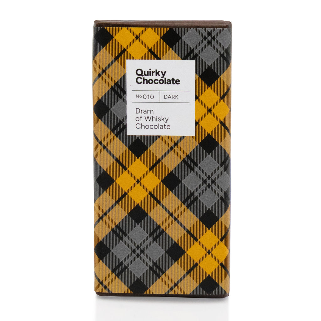Dram of Whisky Dark Chocolate Bar 100g | Gretna Green Shopping