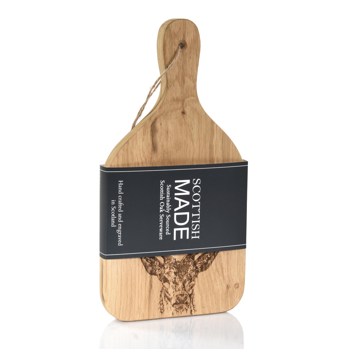 Highland Cow Oak Paddle Small – Gretna Green