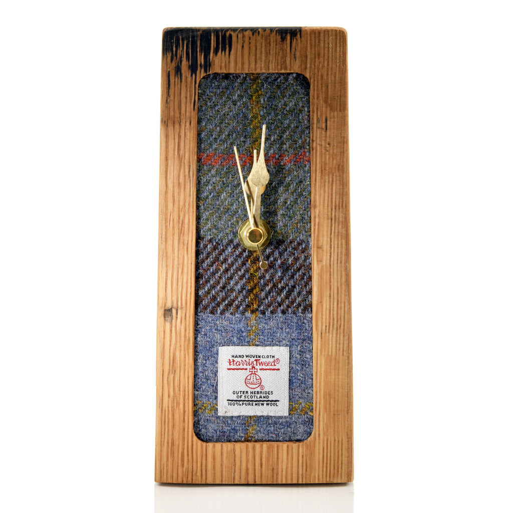 Small Harris Tweed Mantle Clock | Gretna Green Shopping
