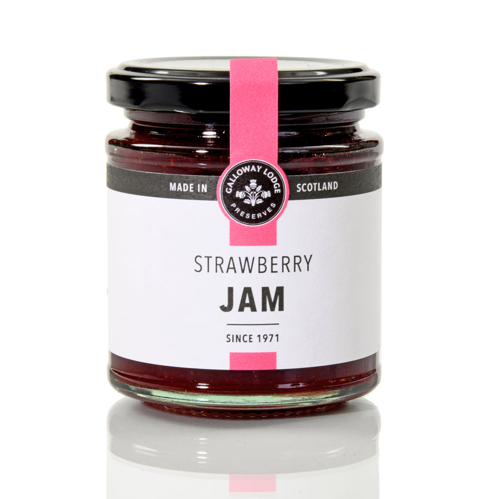 Galloway Lodge Strawberry Jam 230g | Gretna Green Shopping